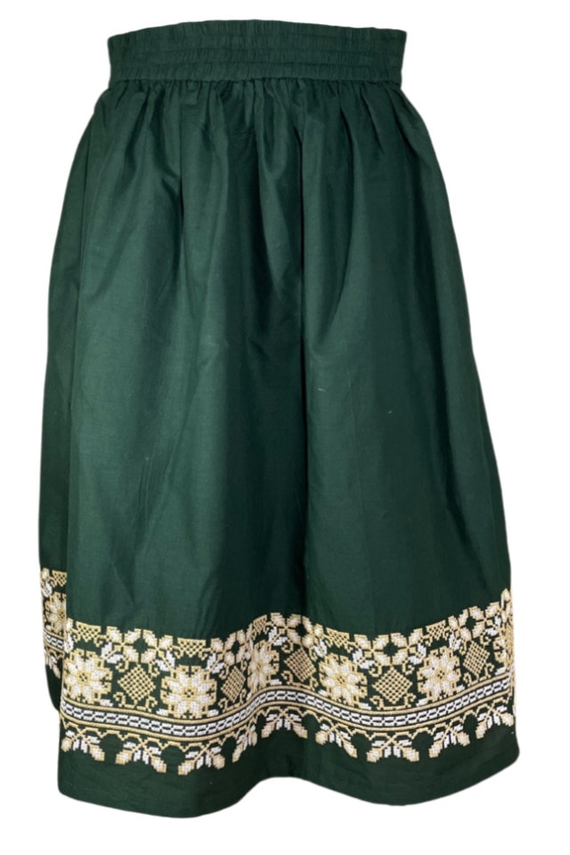 Fusta dama cu model F1, Dacali, verde, M - eMAG.ro