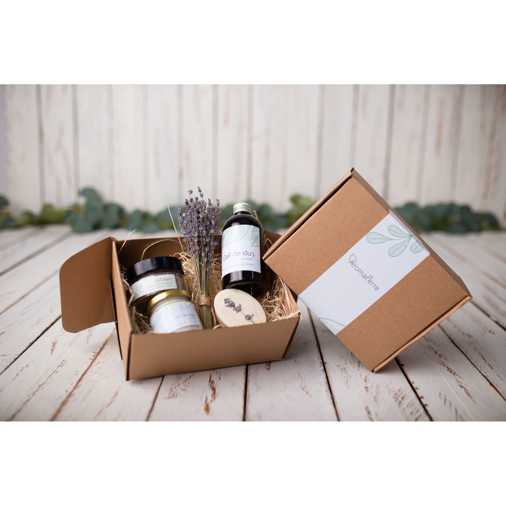 Pachet ingrijire corporala Gel de dus 250 ml, unt de corp 100 ml ...