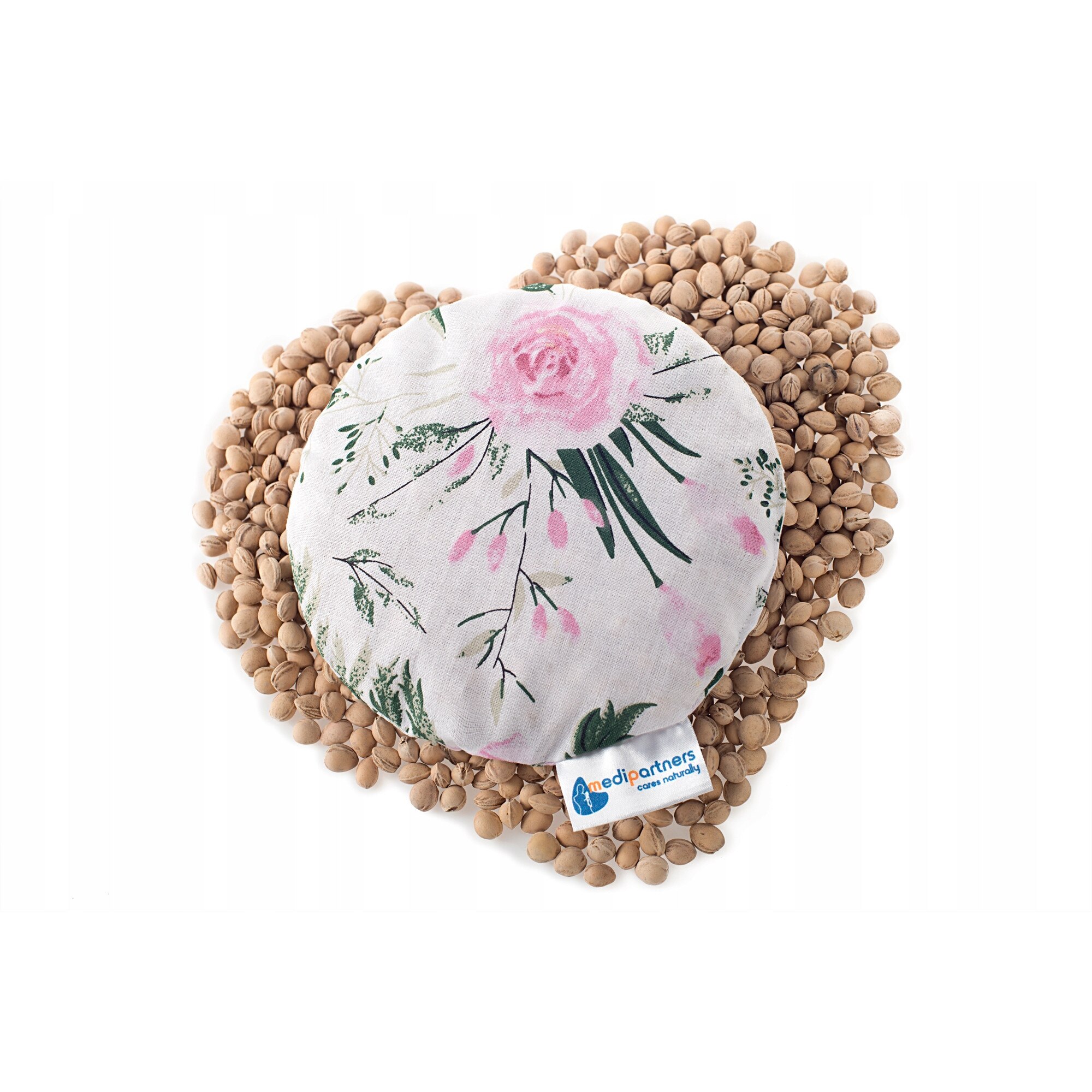 Perna cu apa calda cu seminte de cirese, Medipartners, 200 g, cu flori ...