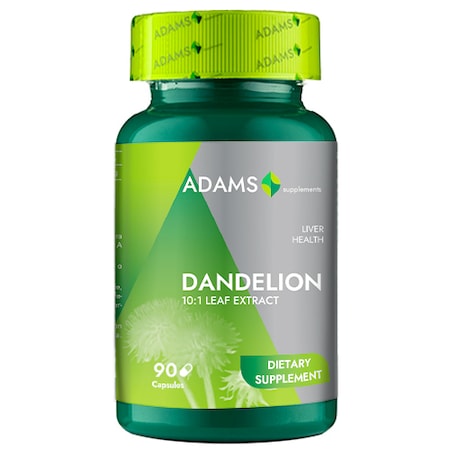 Dandelion - Papadie Extract 370 miligrame 90 capsule Adams Vision - eMAG.ro