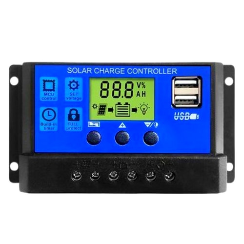 220V/12V napelem rendszer 50W panel 1000W inverter + töltésvezérlő ...