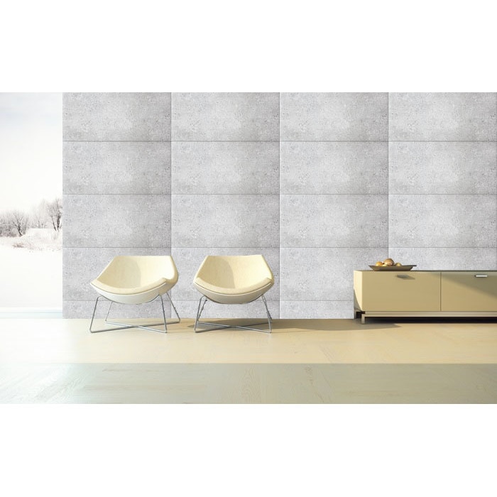 Panou decorativ, Eurodeco, 4114XL, Polistiren, 100 x 50 cm, Gri deschis ...