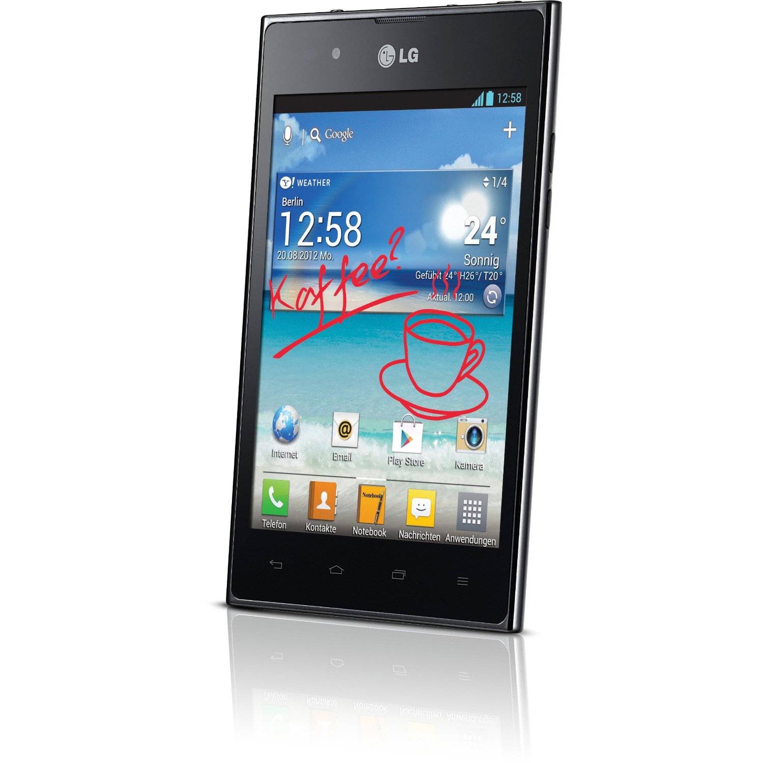 Telefon mobil LG Optimus Vu P895, Black - eMAG.ro