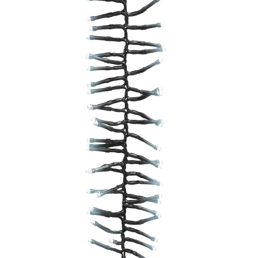 Instalatie cluster cu 1000 LED-uri, alb rece, 20 m, PVC, 1,13 kg - eMAG.ro