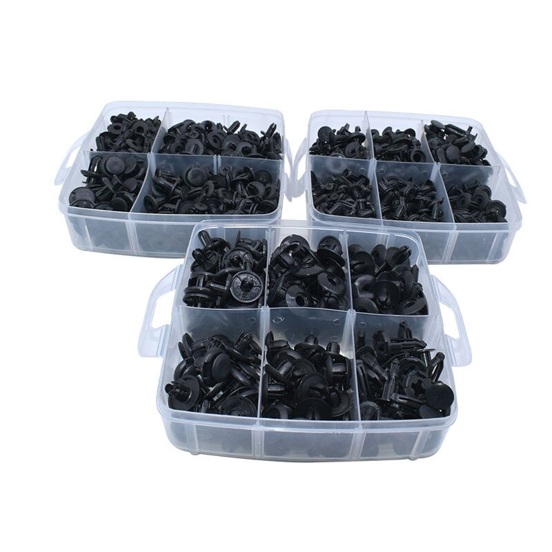 Set 630 piese, clipsuri, cleme de fixare Universale din plastic pentru ...