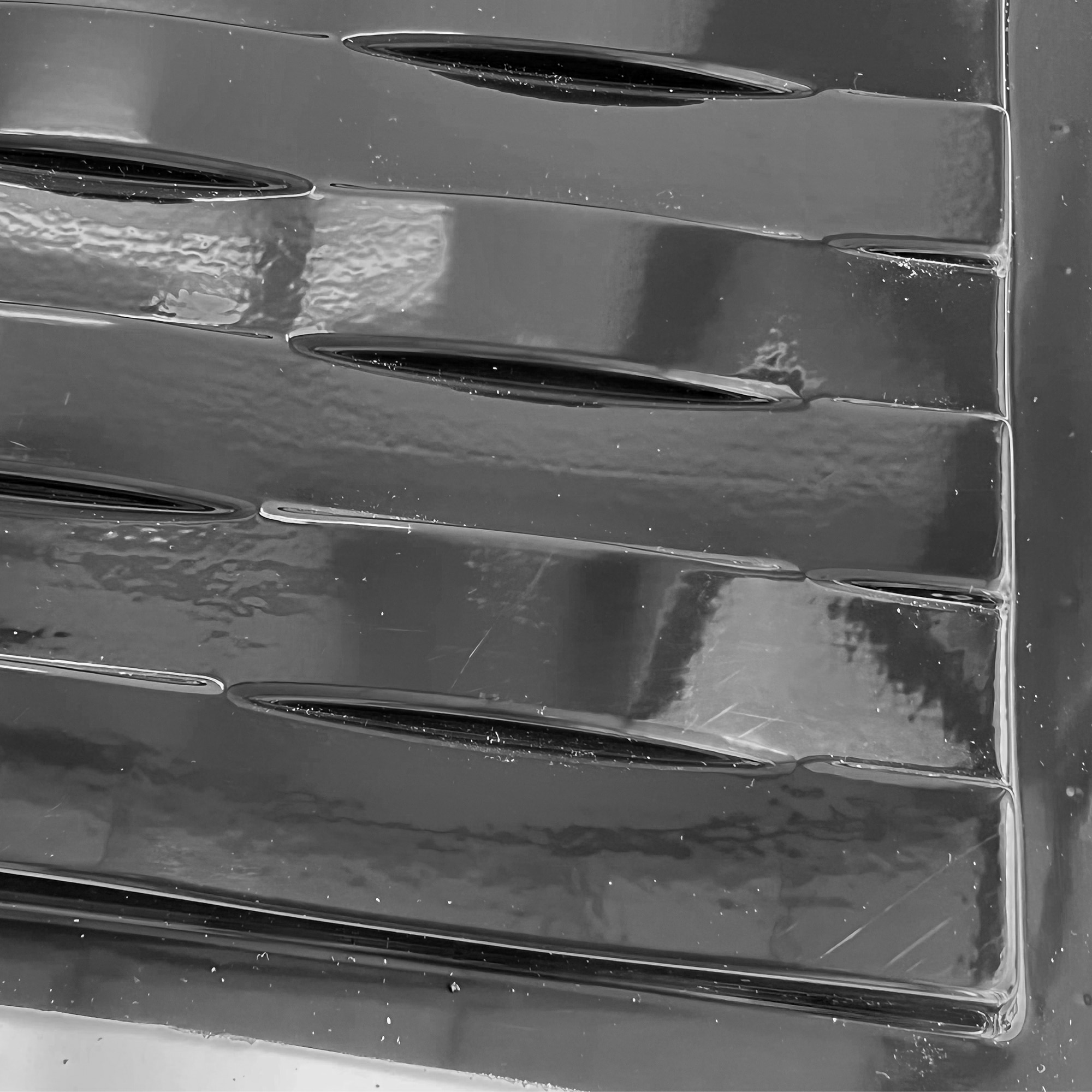 Matrita panou decorativ 3D, model Dreptunghiuri in Val, plastic ABS ...