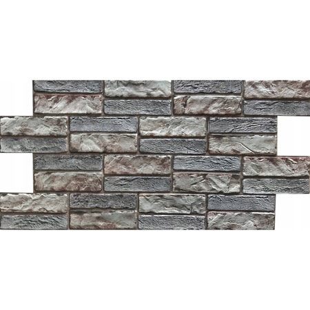 Panou decorativ, PVC, 96 x 48 cm, Gri/Bej - eMAG.ro
