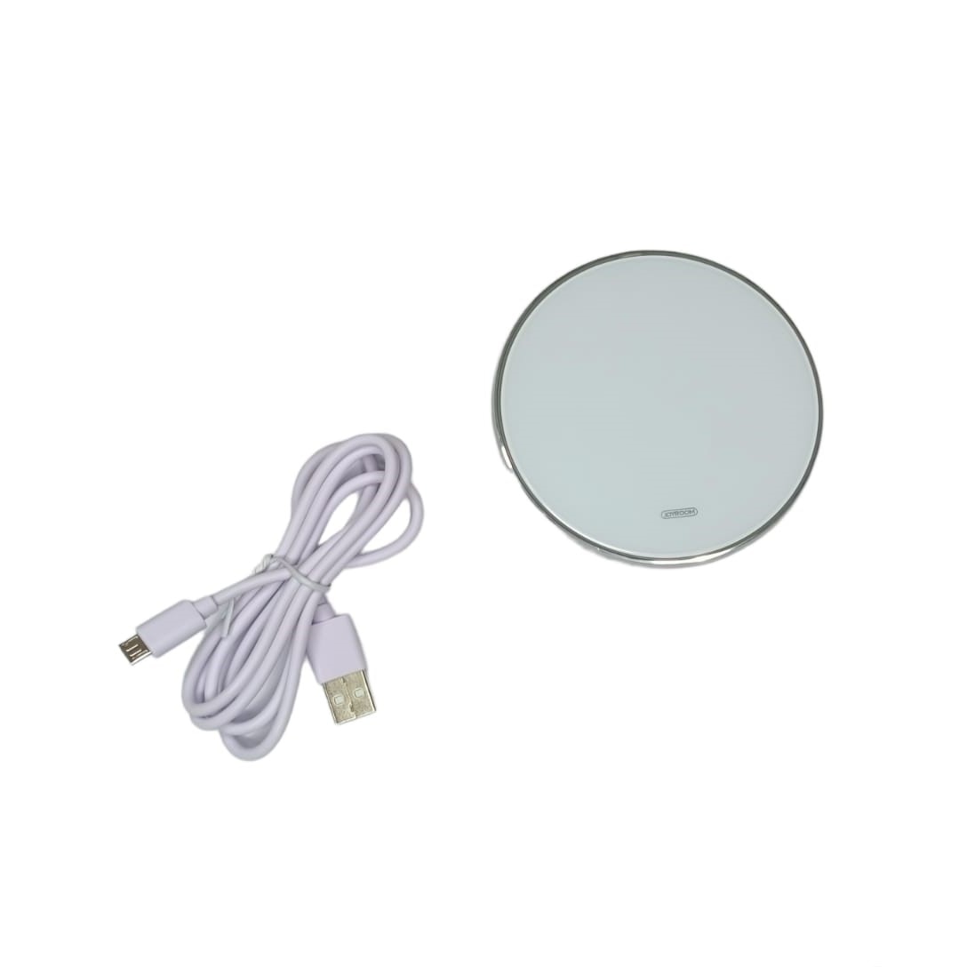 Baterie Externa, Jayroom, Wireless, 10W, Fast Charging, Alb - eMAG.ro