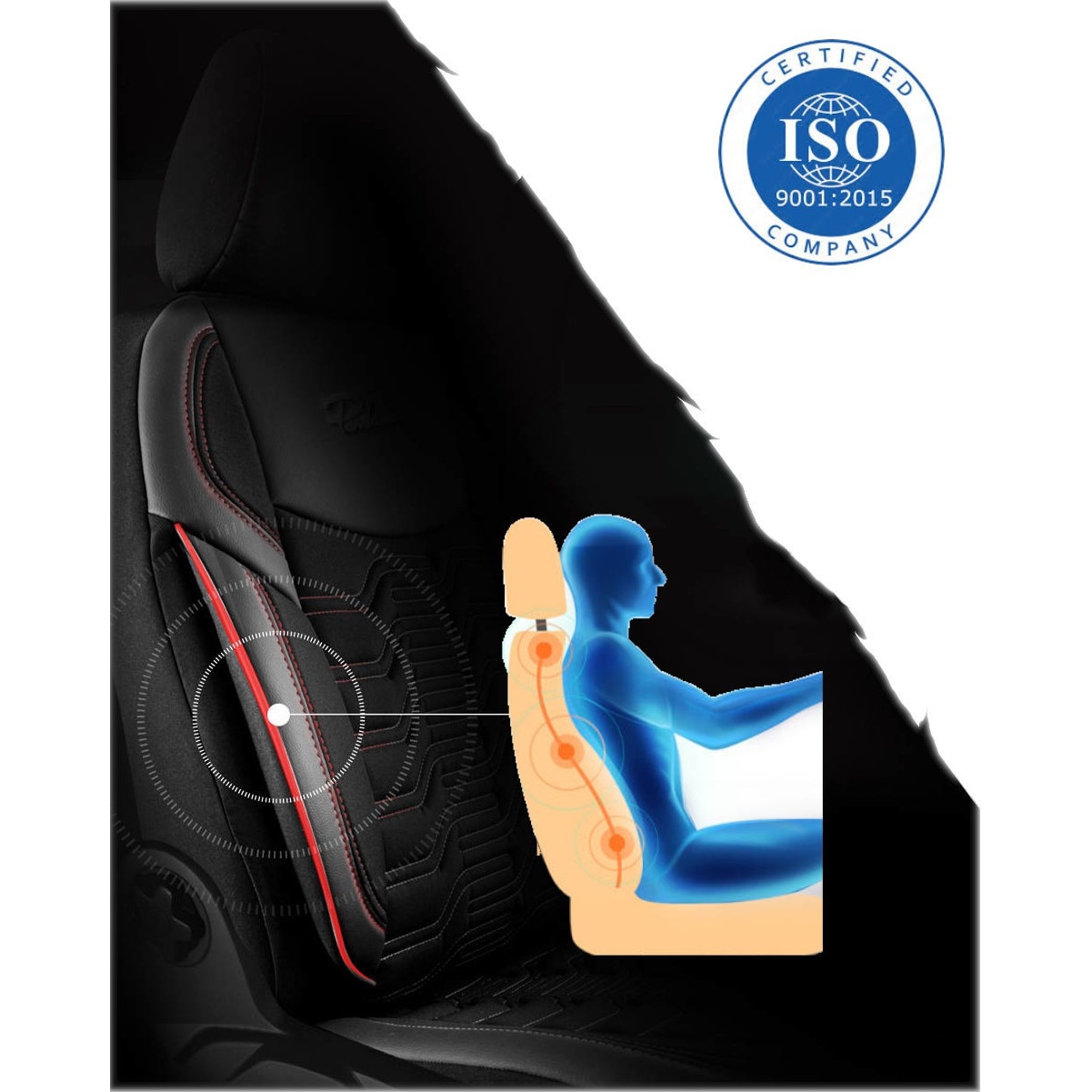 Set huse scaun auto, Panda, Berlin, Piele ecologica, Universale Fata ...