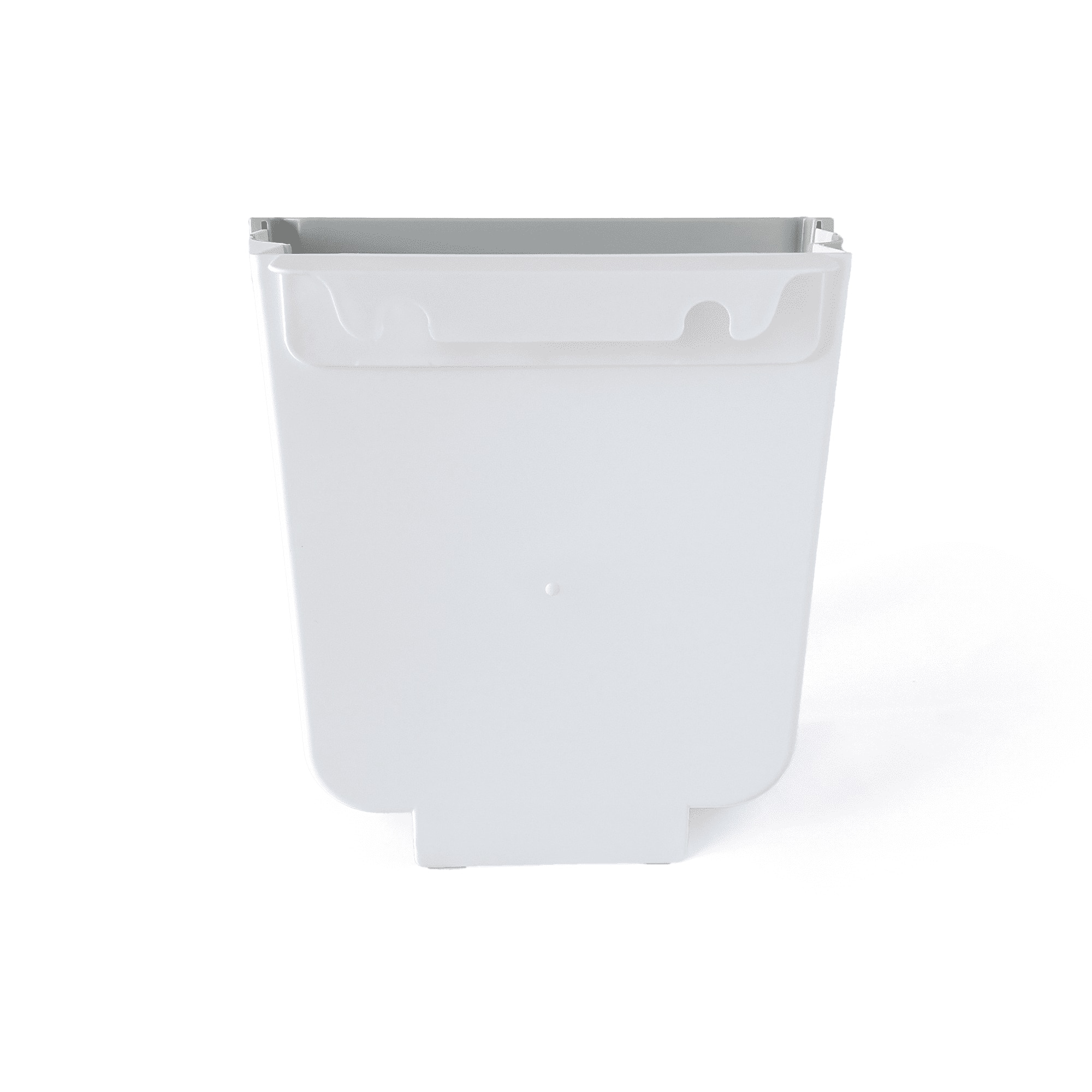 Cos de gunoi pliabil cu prindere pe usa, Alb/Gri, 27.2x18.2x26.2 cm ...