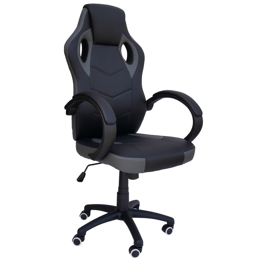 Scaun gaming, Model Seven, Zenga, Negru/Gri - eMAG.ro