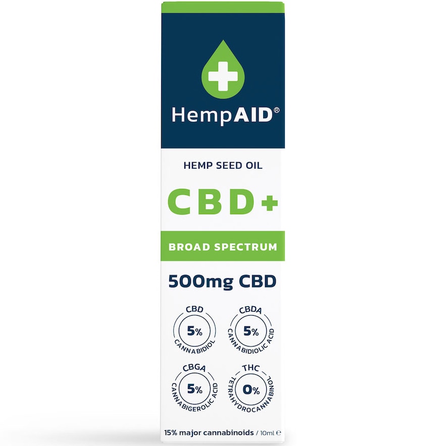 Ulei de canepa cu 500mg CBD, 500mg CBDA, 500mg CBGA, broad spectrum ...