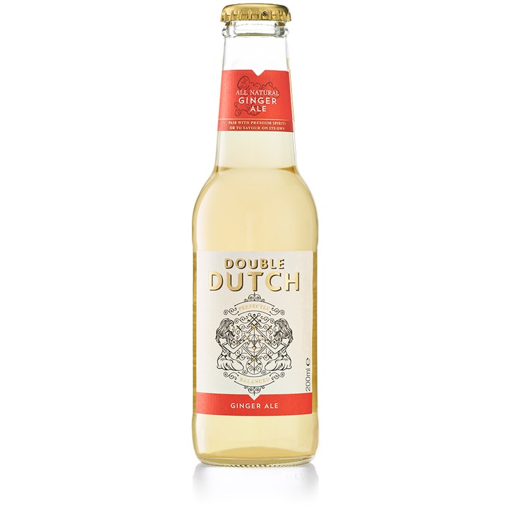 Apa tonica Double Dutch Ginger Ale 24 x 200ml - eMAG.ro