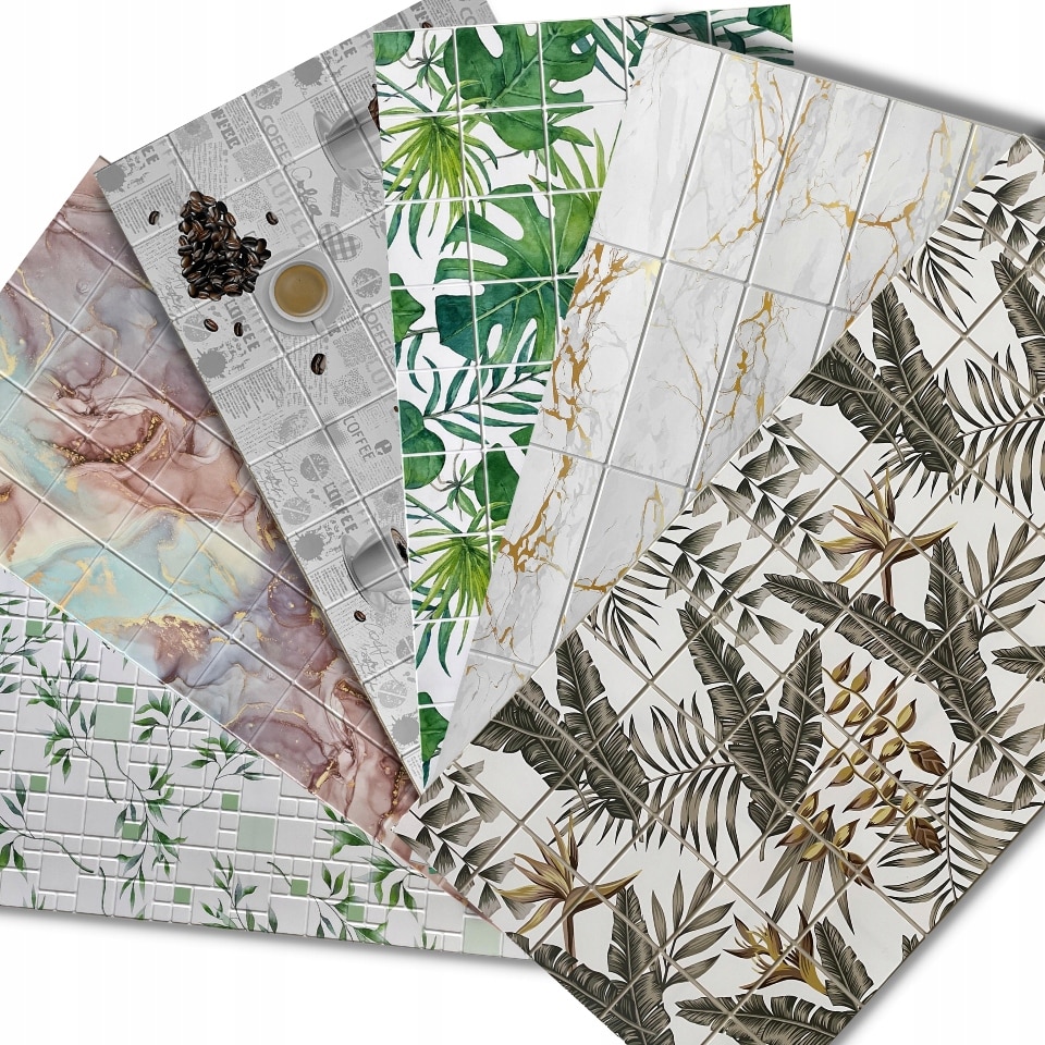 Panou decorativ, PVC, 96.4 x 48.4 cm, Multicolor - eMAG.ro