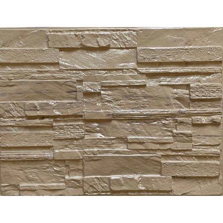 Panou decorativ, Euredeco, PVC, Bej, 44 x 58 cm - eMAG.ro