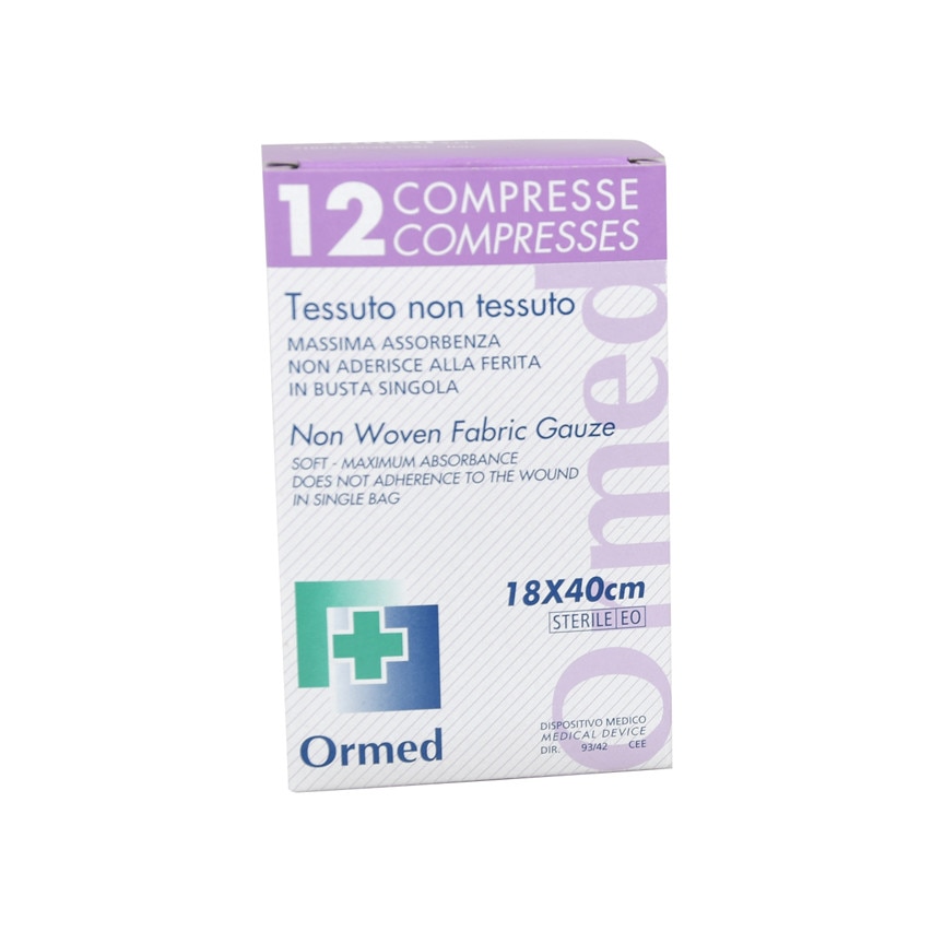Comprese sterile Ormed, cutie cu 12 bucati 18x40 cm - eMAG.ro