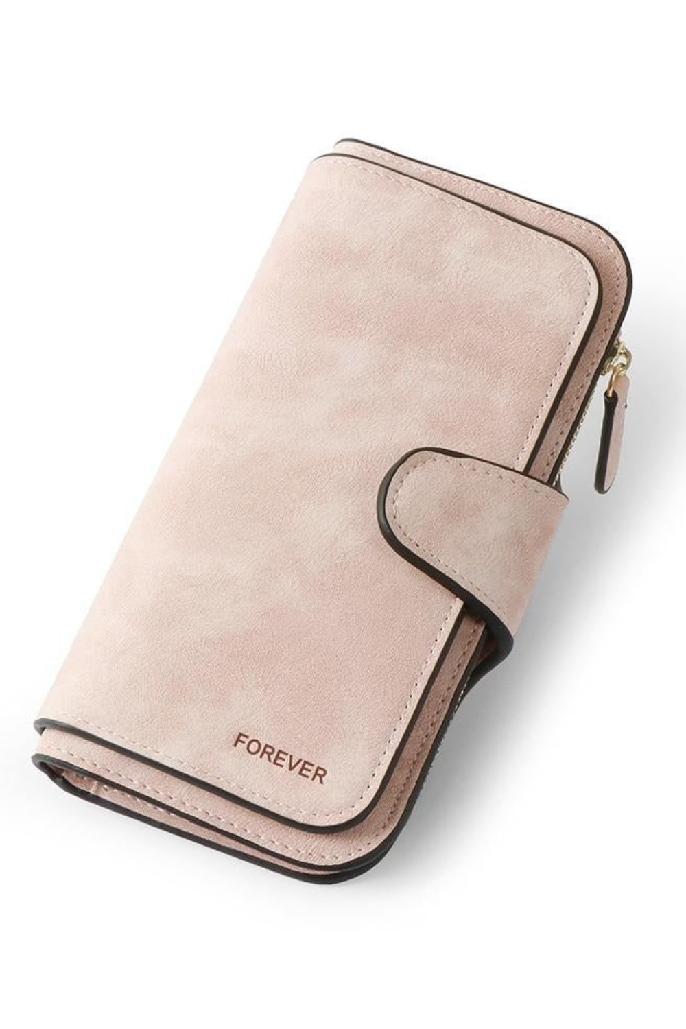 Portofel din piele pentru femei FOREVER Roz - eMAG.ro