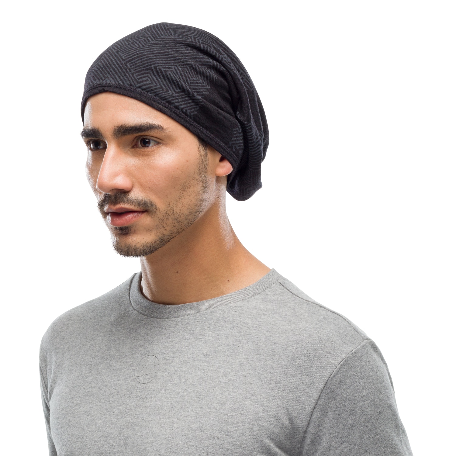 Buff Csősál, Bandana, könnyű merinó anyag, Touli Black - eMAG.hu