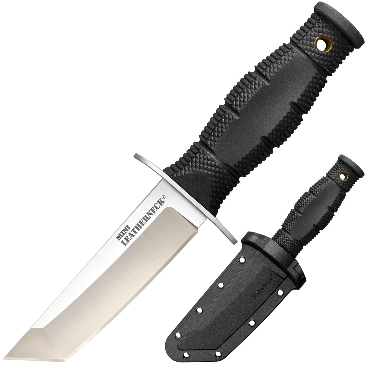 Cutit cu lama fixa Mini Leatherneck Tanto Point, Cold Steel - eMAG.ro