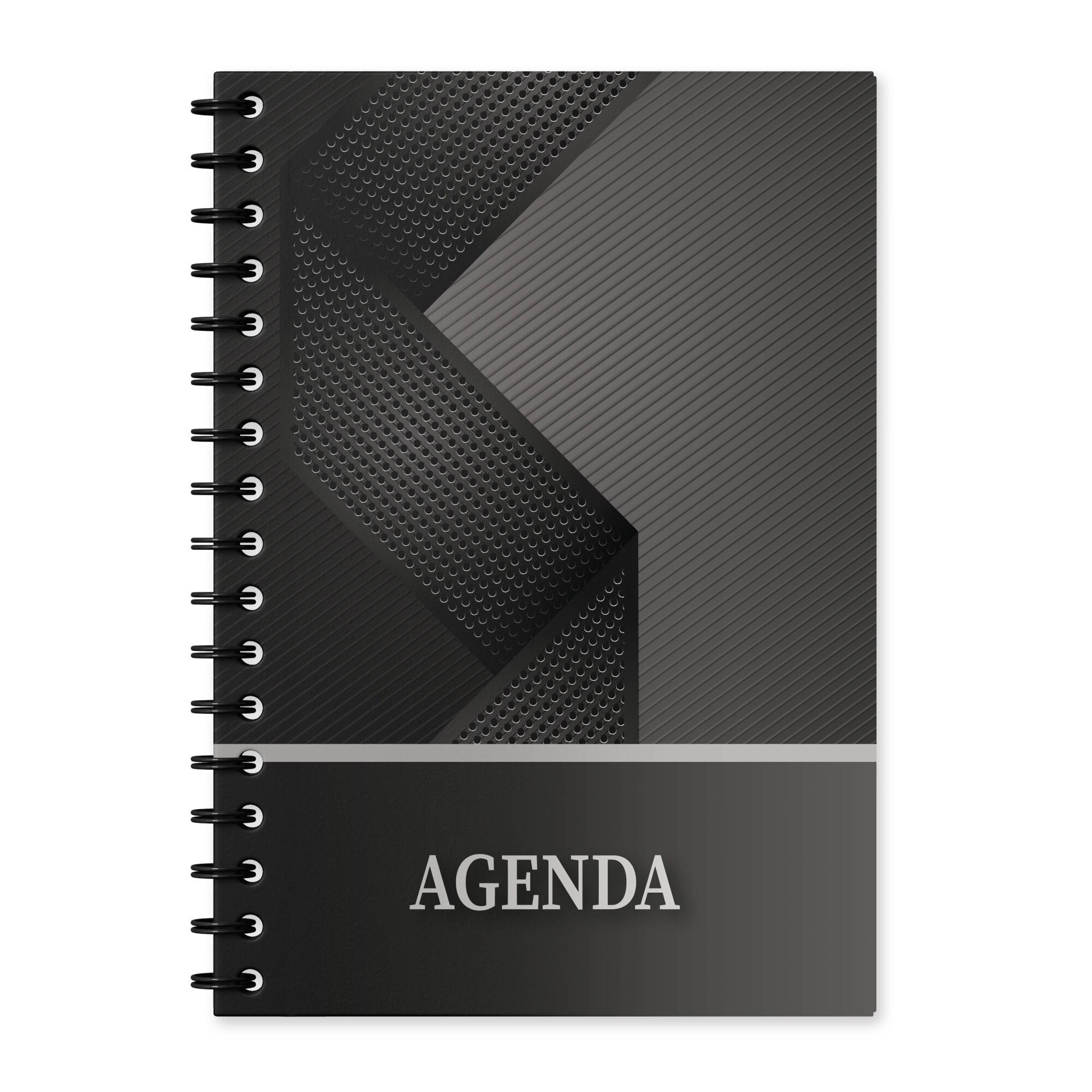 Agenda A5 nedatata, coperta carton model Metal M10 - eMAG.ro