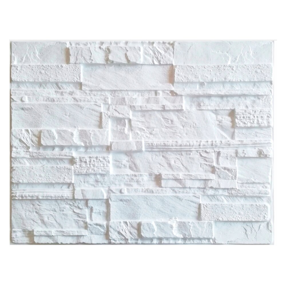 Panou decorativ, Eurodeco, PVC, 44 x 58 cm, Alb - eMAG.ro