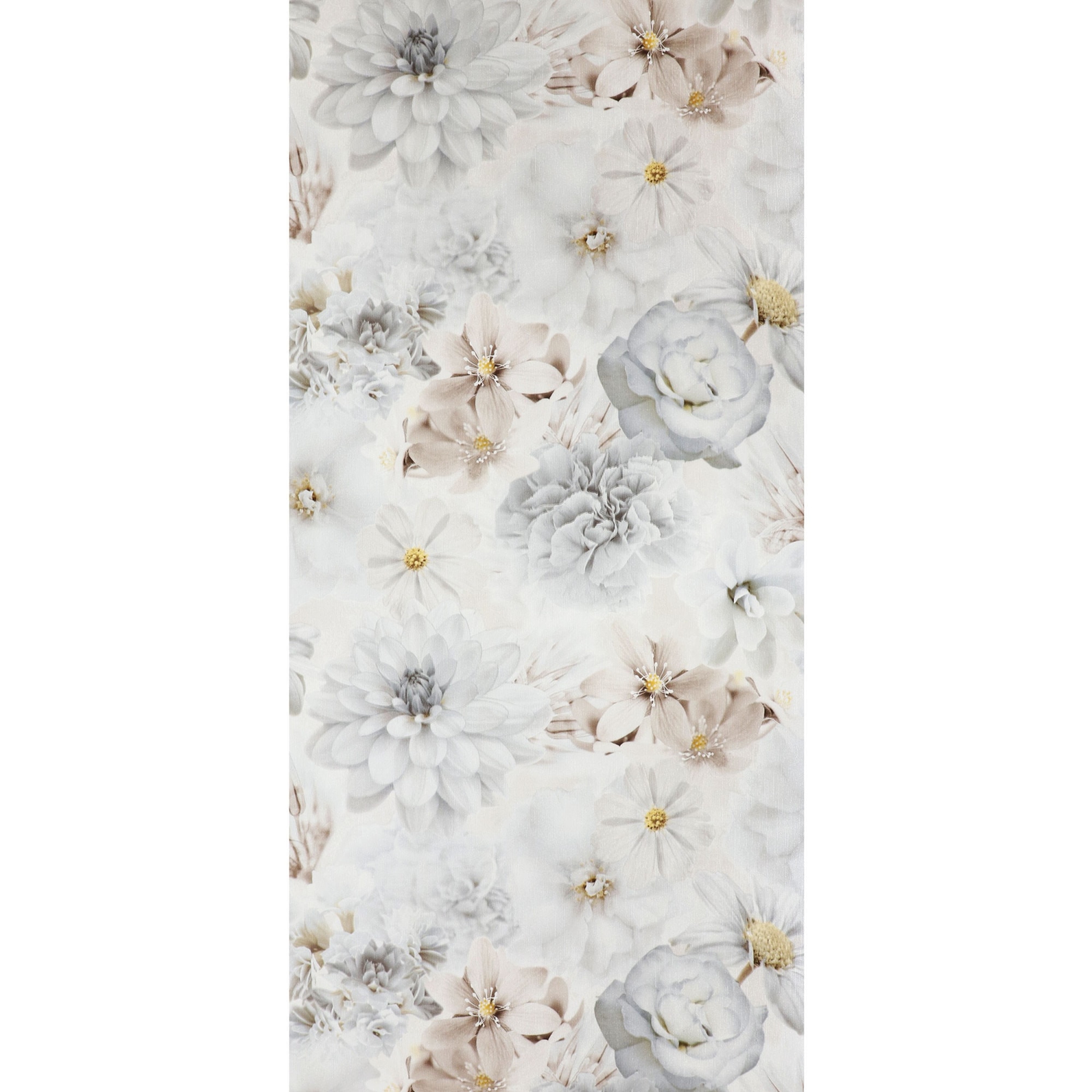 Tapet netesut, model floral, dimensiune rola 10.05 x 0.53 m, fabricat ...