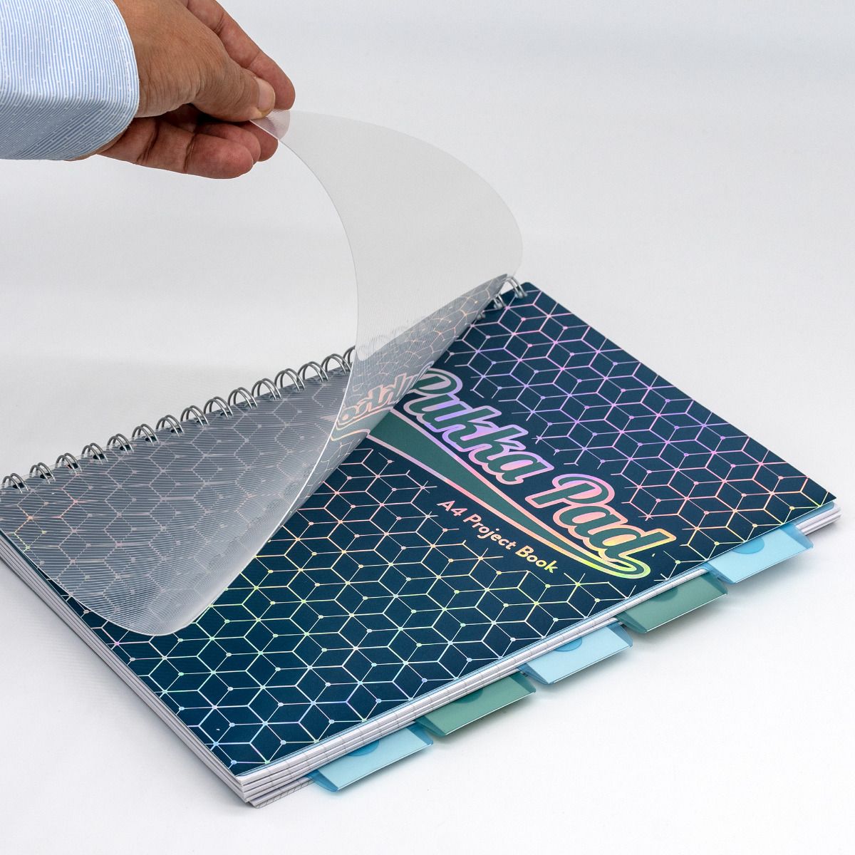 Caiet cu spirala si separatoare, Pukka Pads, Project Book Glee, A4 ...