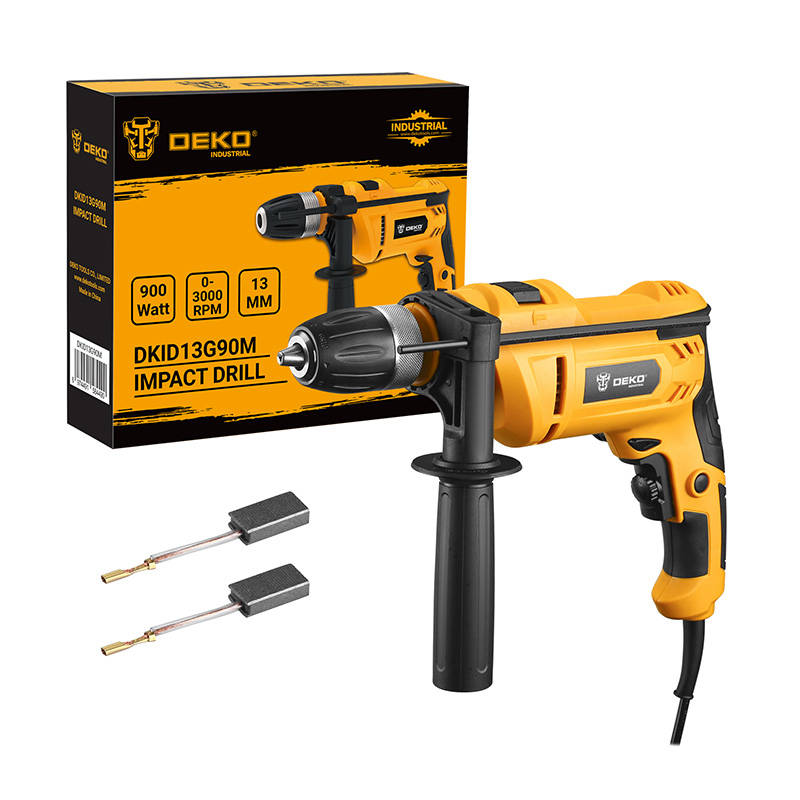 Ударна бормашина Deko Tools DKID13G90M, 900W, 0-3000 RPM - eMAG.bg