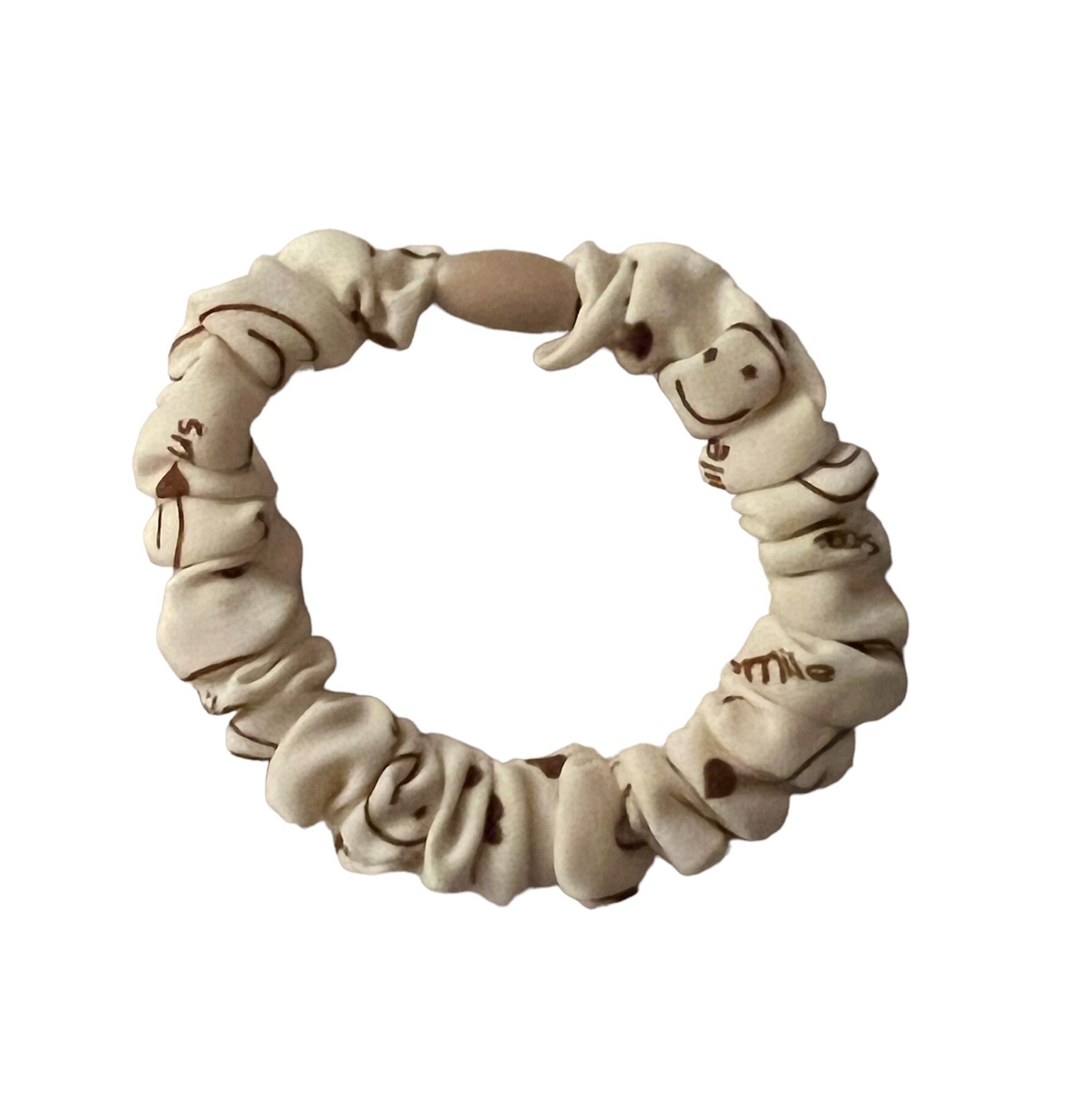 Elastic din matase pentru par, bej, Meissa - eMAG.ro