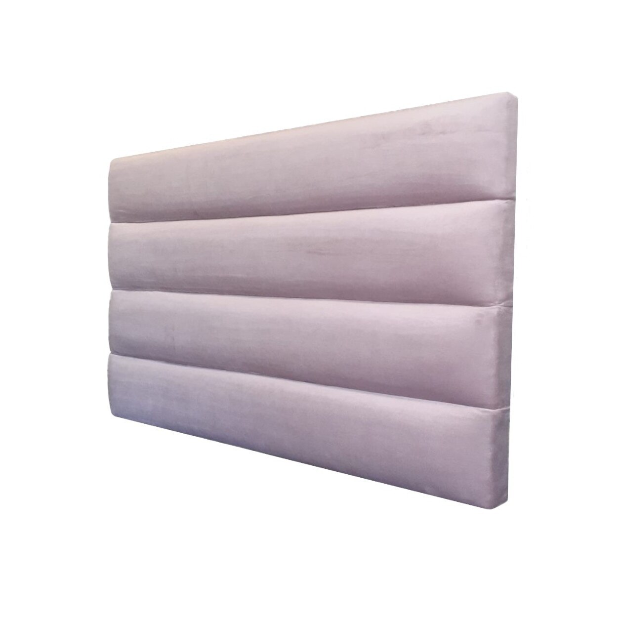 Tablie pat Fran, in dungi, catifea roz, 60 x 140 cm - eMAG.ro