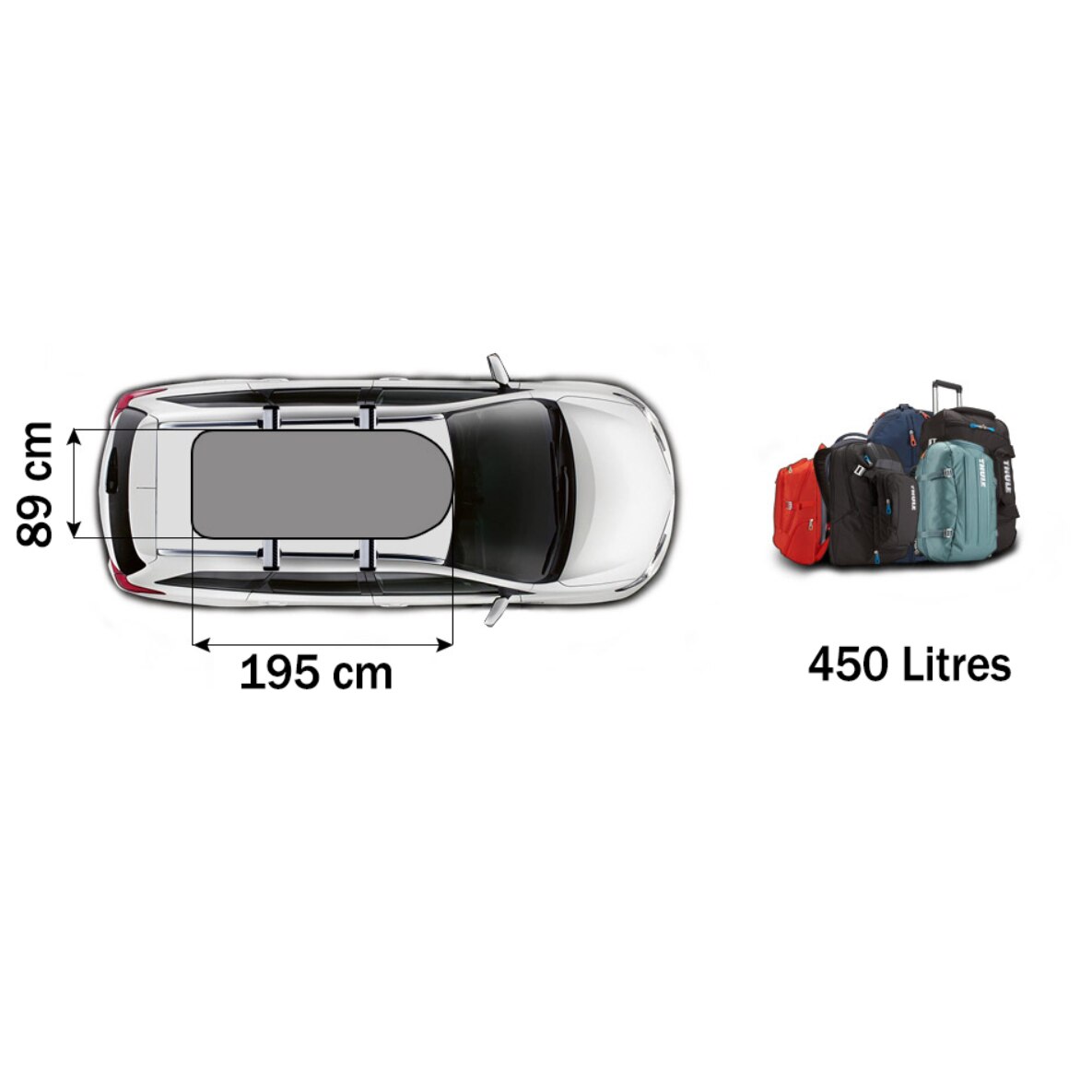 Cutie portbagaj Thule Motion XT L Titan Lucios - eMAG.ro