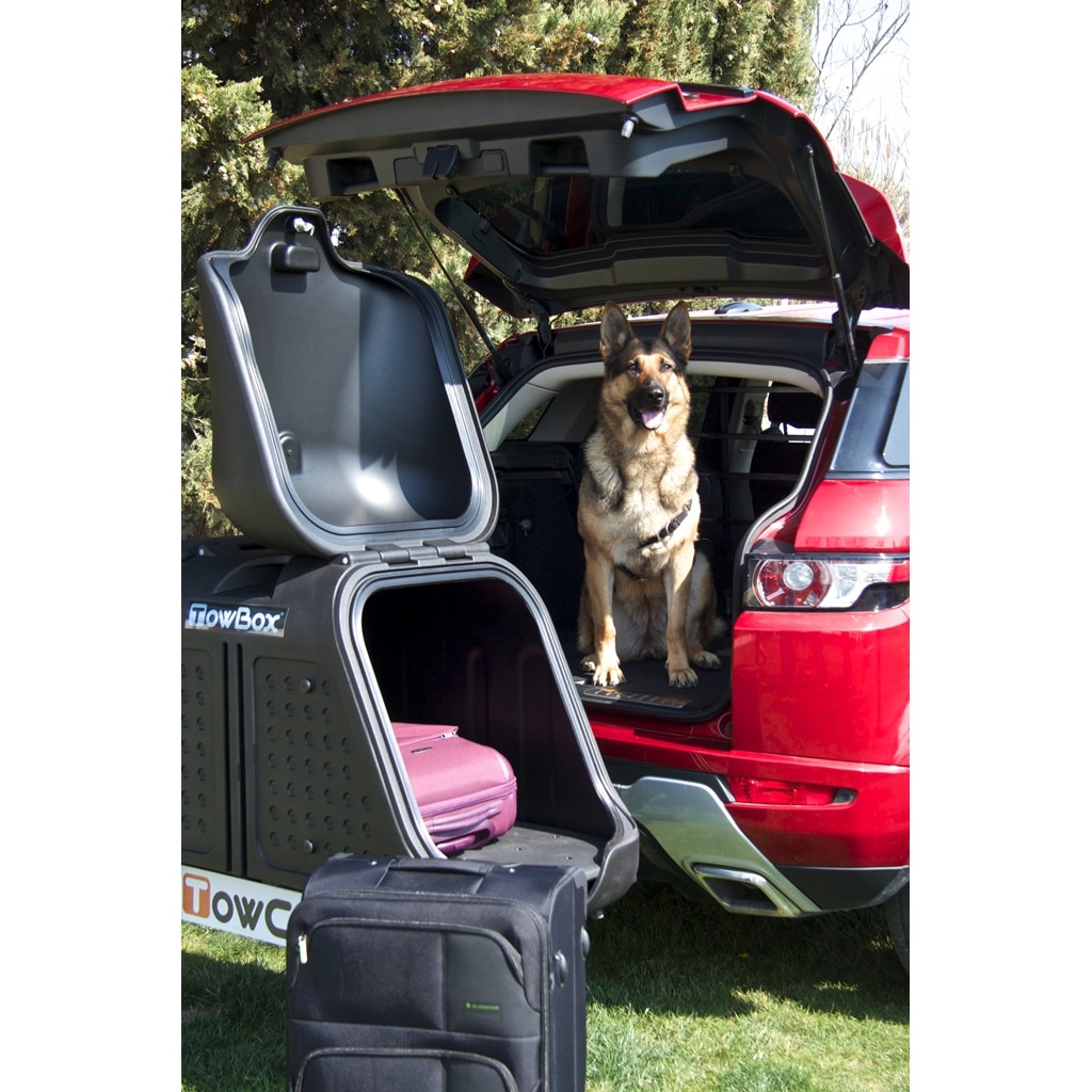 Cutie portbagaj transport diverse bagaje Towbox V2 Negru - eMAG.ro