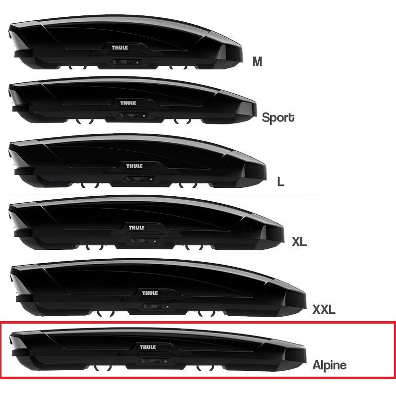 Cutie portbagaj Thule Motion XT ALPINE Titan Lucios - eMAG.ro