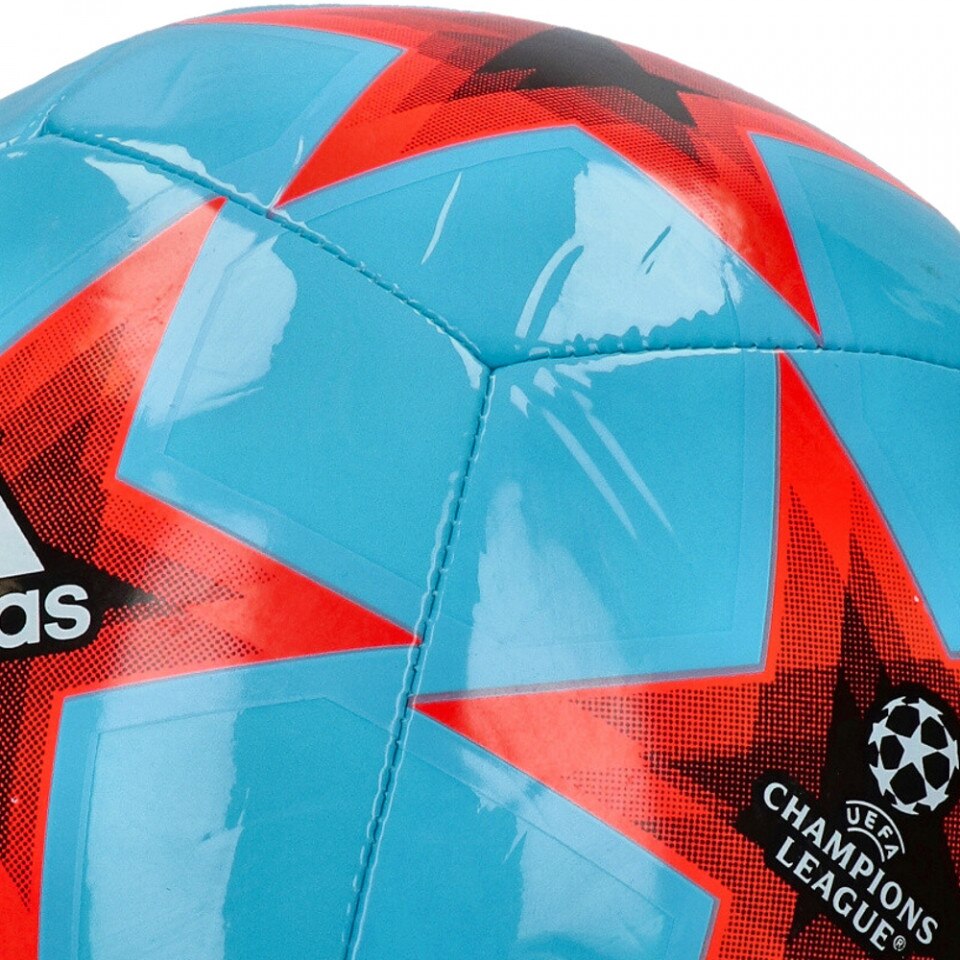 Minge fotbal Adidas Finale UCL Club, albastru, 5 - eMAG.ro