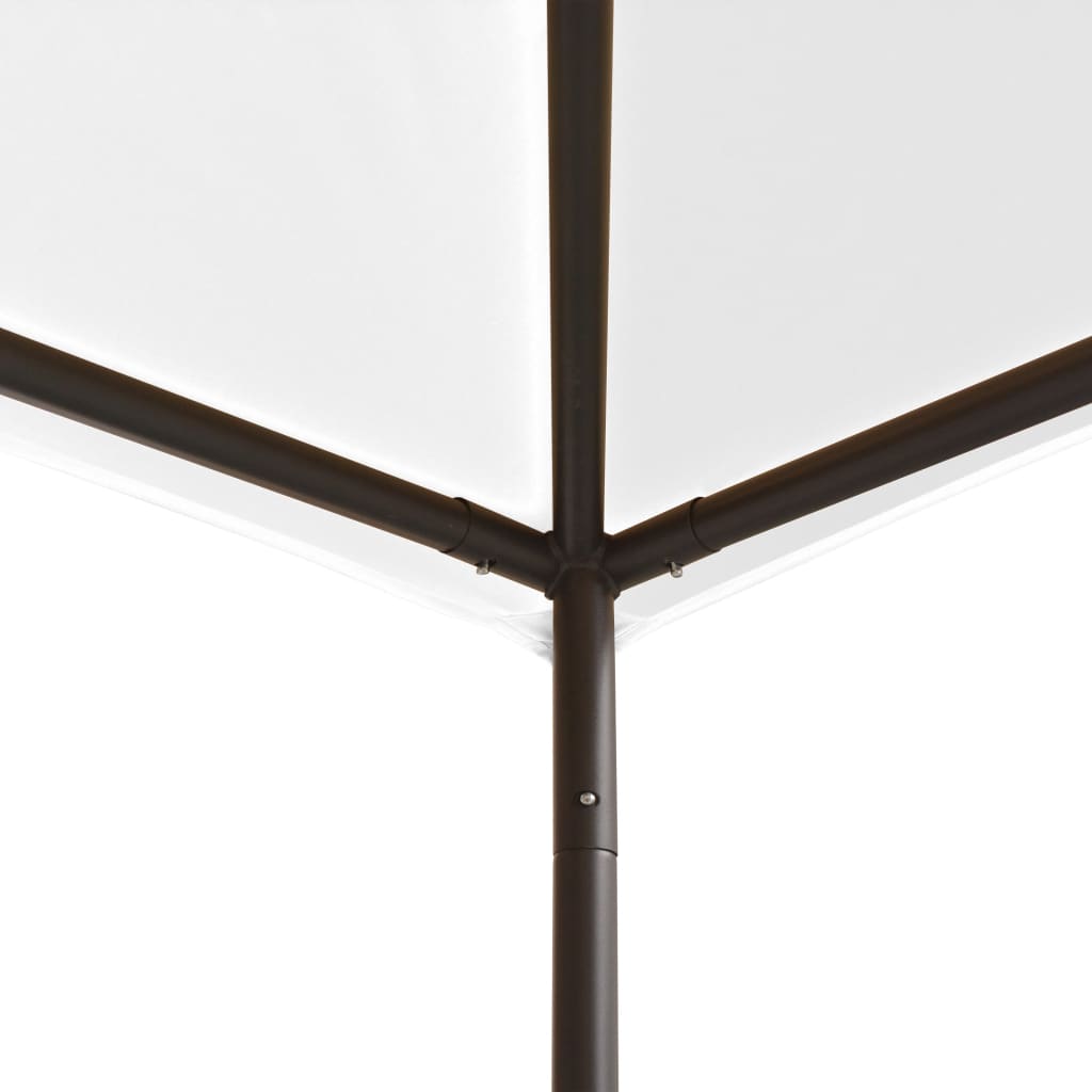 Pavilion, alb, 3 x 3 x 2,9 m, 180 g/m², Rezistenta UV Si Modern, MOBILA ...