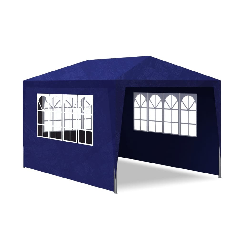 Cort de petrecere, albastru, 3x4 m, Pentru gradina/terasa/curte ...