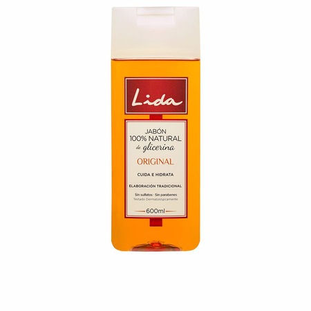 Gel de dus cu Glicerina, 100% natural, Lida, 600 ml - eMAG.ro