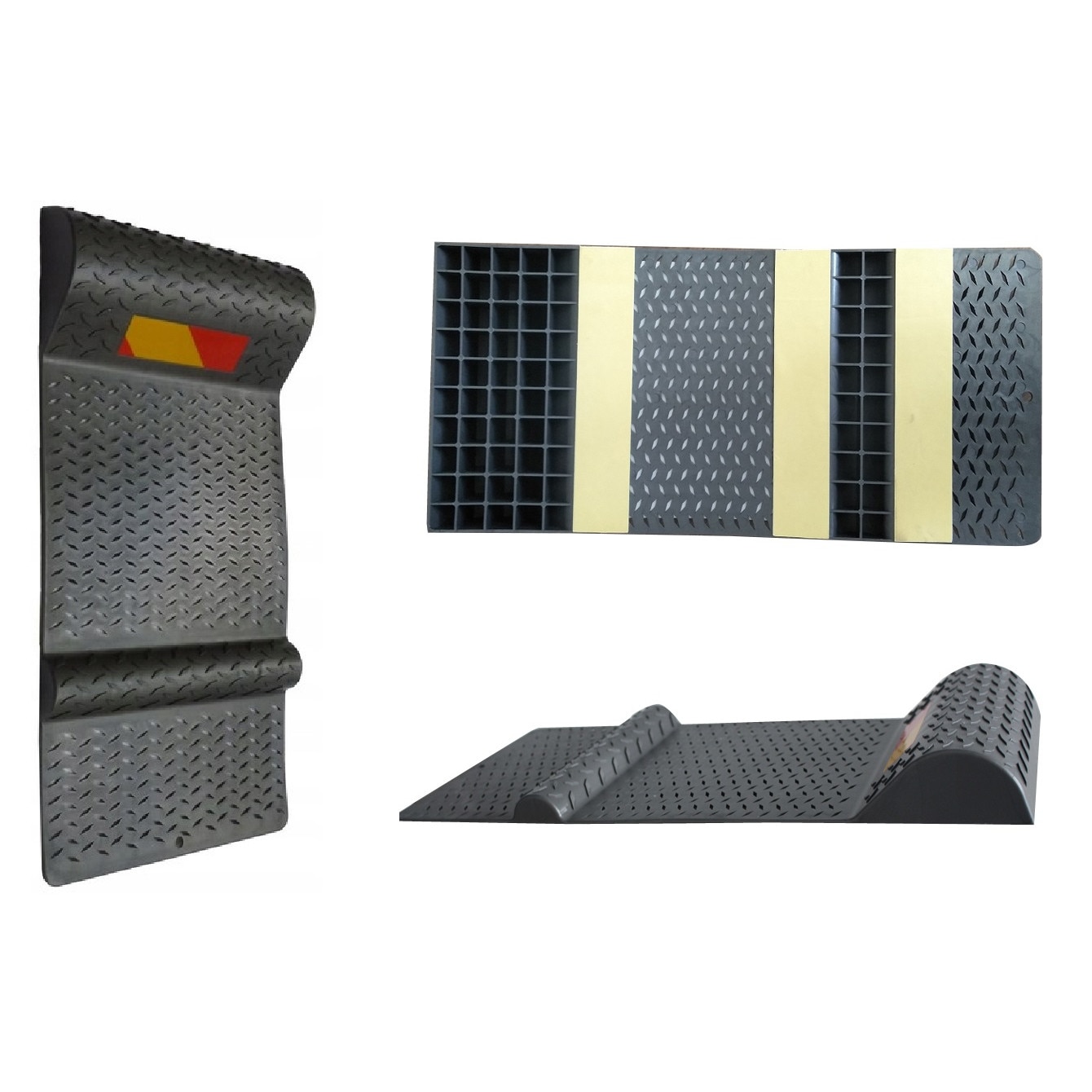 Opritor pentru masina, 53x25x5cm, Cauciuc, Negru/Galben - eMAG.ro