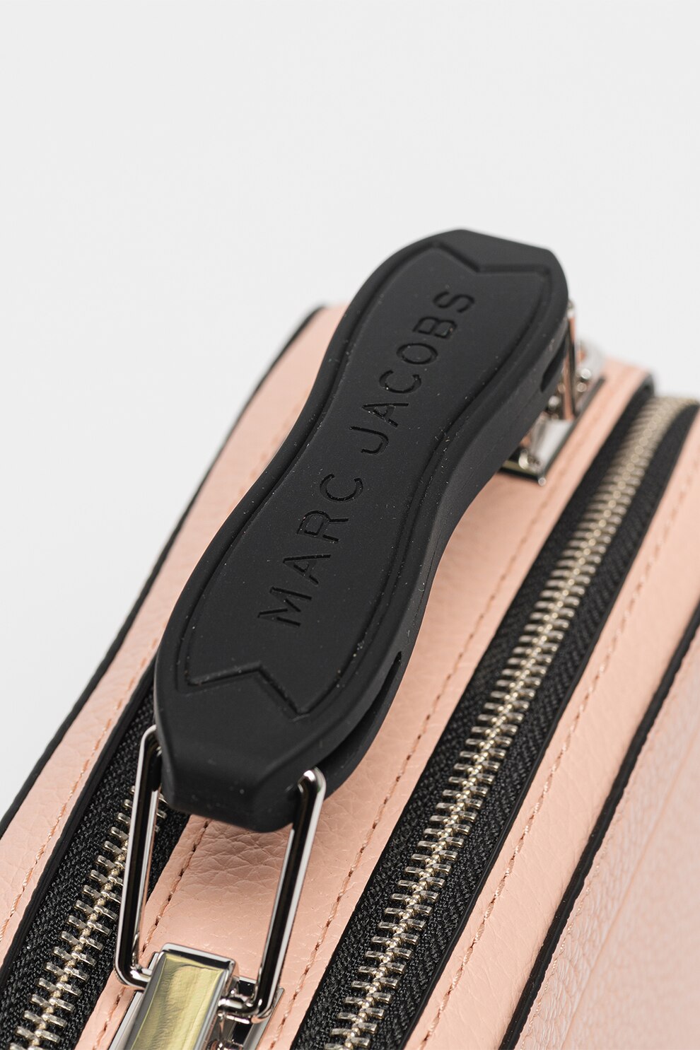Marc Jacobs, Geanta crossbody din piele texturata The, Roz - eMAG.ro