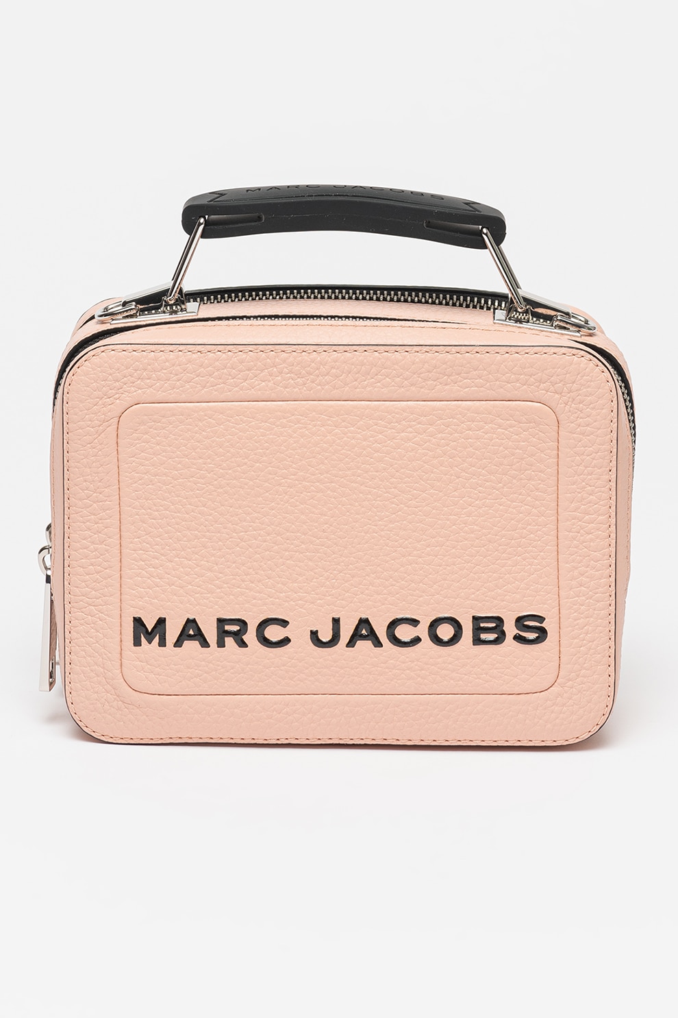 Marc Jacobs, Geanta crossbody din piele texturata The, Roz - eMAG.ro