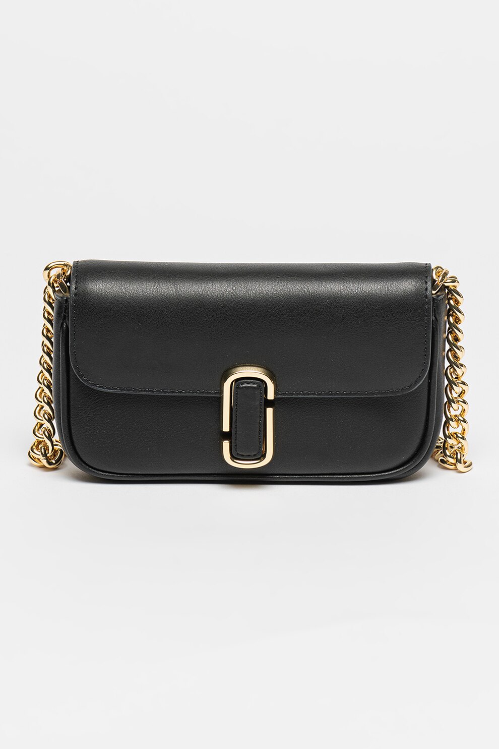 Marc Jacobs, Geanta crossbody mica din piele The, Negru - eMAG.ro
