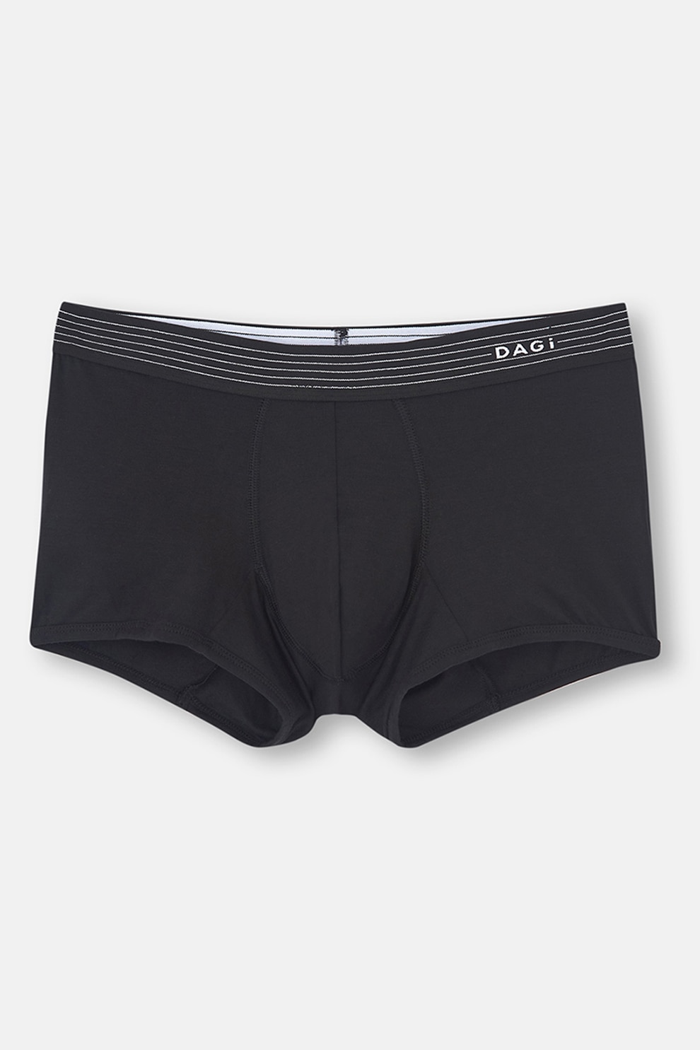 DAGI, Boxeri cu banda cu imprimeu logo in talie, Negru, 2XL - eMAG.ro