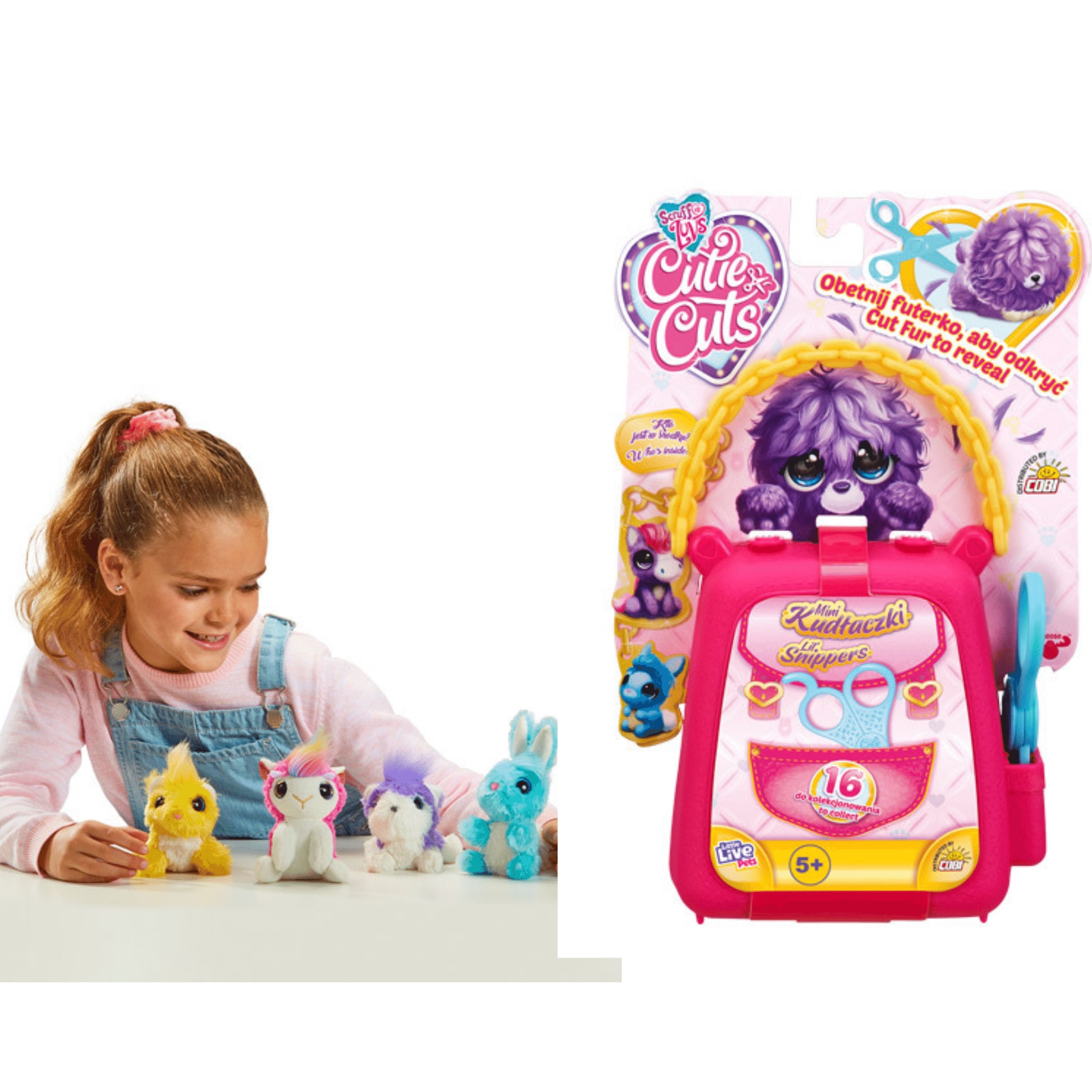 Мини салон за животни, Cobi, Surprise animal, Multicolor - eMAG.bg