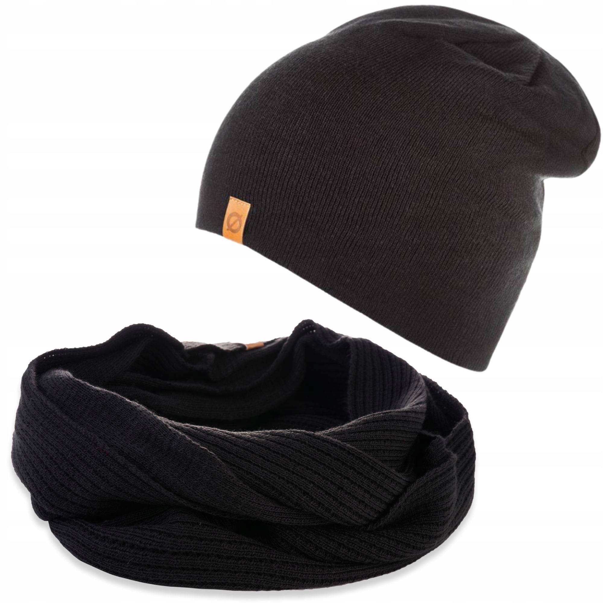 Set caciula si fular barbati, Brodrene, Acril, Dimensiune universala ...