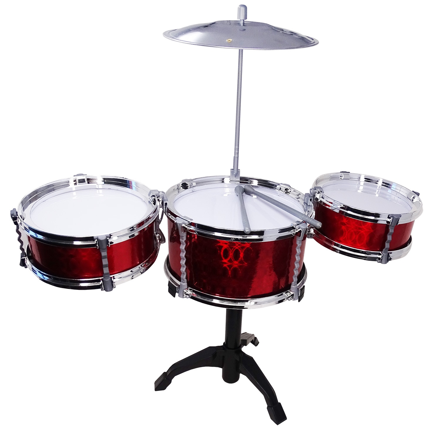 Set Tobe cu Scaunel, pentru copii, culoare Rosie, 5 Piese, Salamandra ...