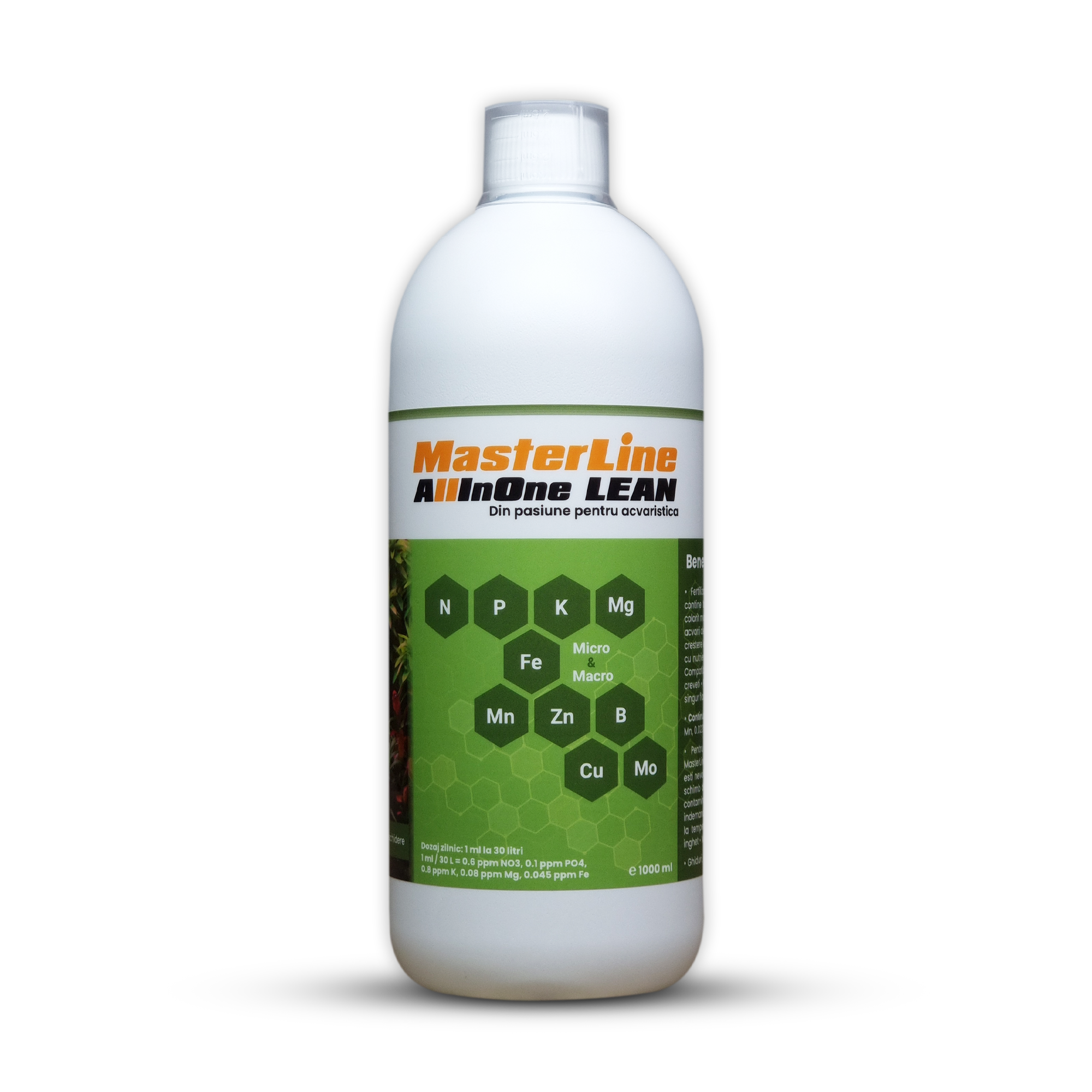 Fertilizant pentru plante acvatice, MasterLine All In One Soil/Leanc ...