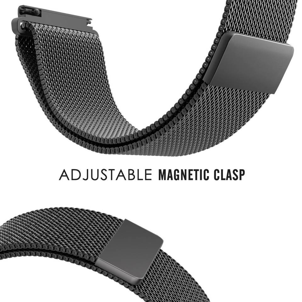 Curea Ceas Milanese Metalica SvodMedia®, Compatibila cu Smartwatch ...