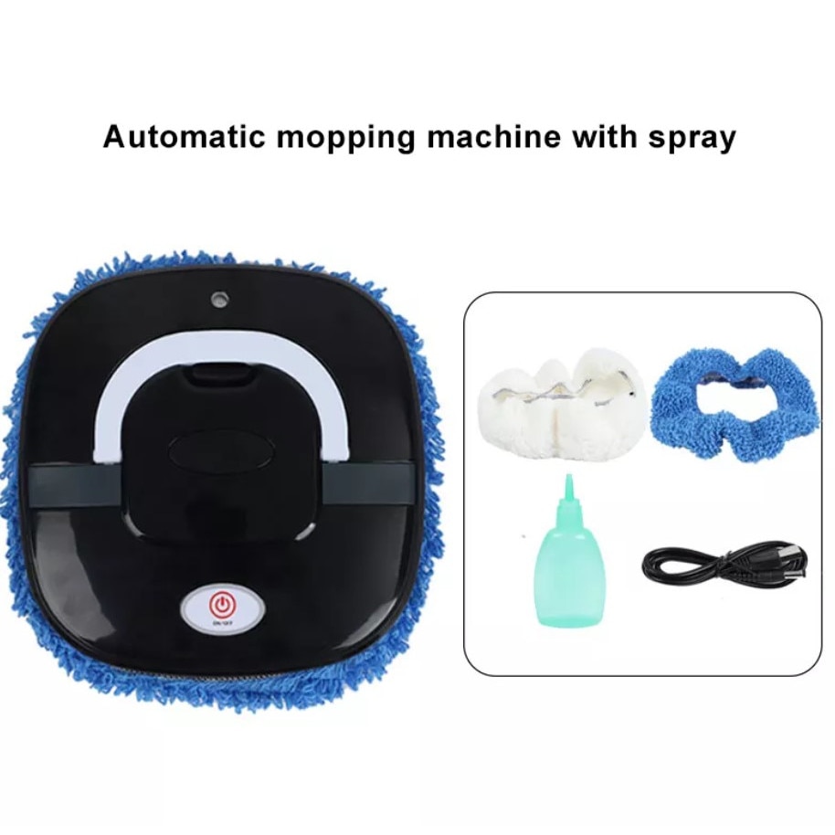 Robot inteligent, Mop electric automat cu stergere uscata si umeda ...