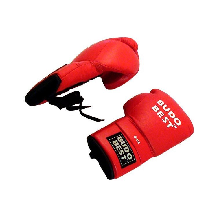 Manusi de box Unicolor * Rosu * 10 oz * Piele Naturala - eMAG.ro