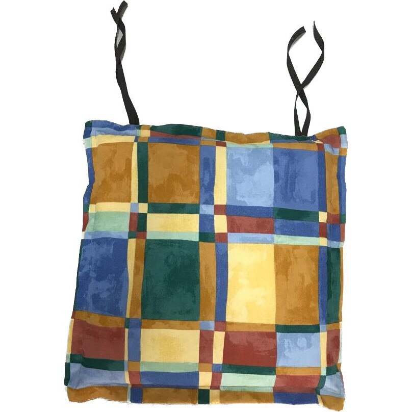 Perna sezut scaun, cluoare multicolora, 40x40x4 cm - eMAG.ro